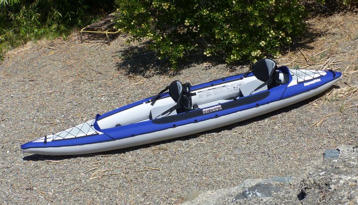 Product Review: Columbia Two HB Inflatable Kayak from AquaGlide ...