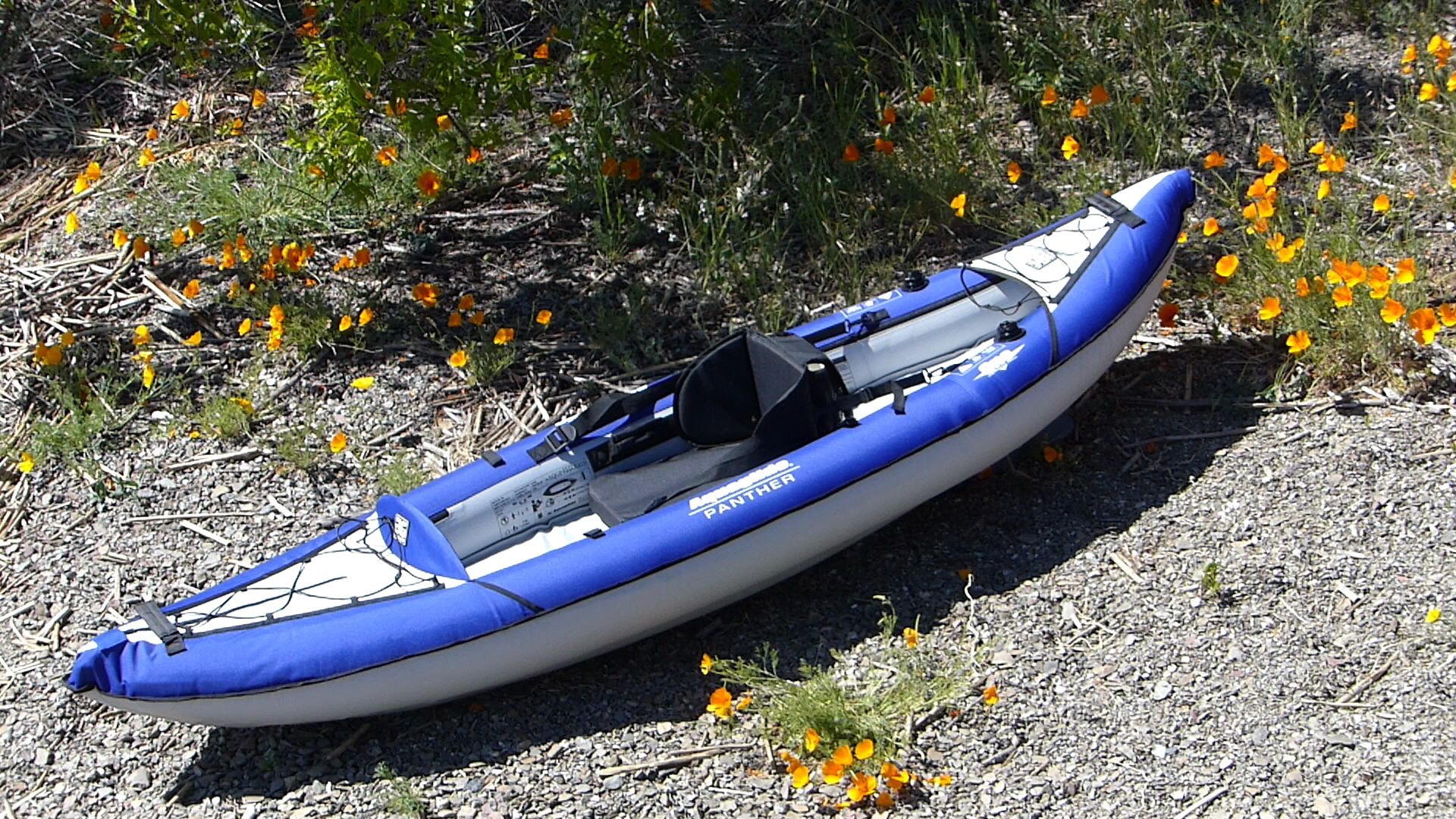 Product Review: New Panther Compact Inflatable Kayak from Aquaglide ...